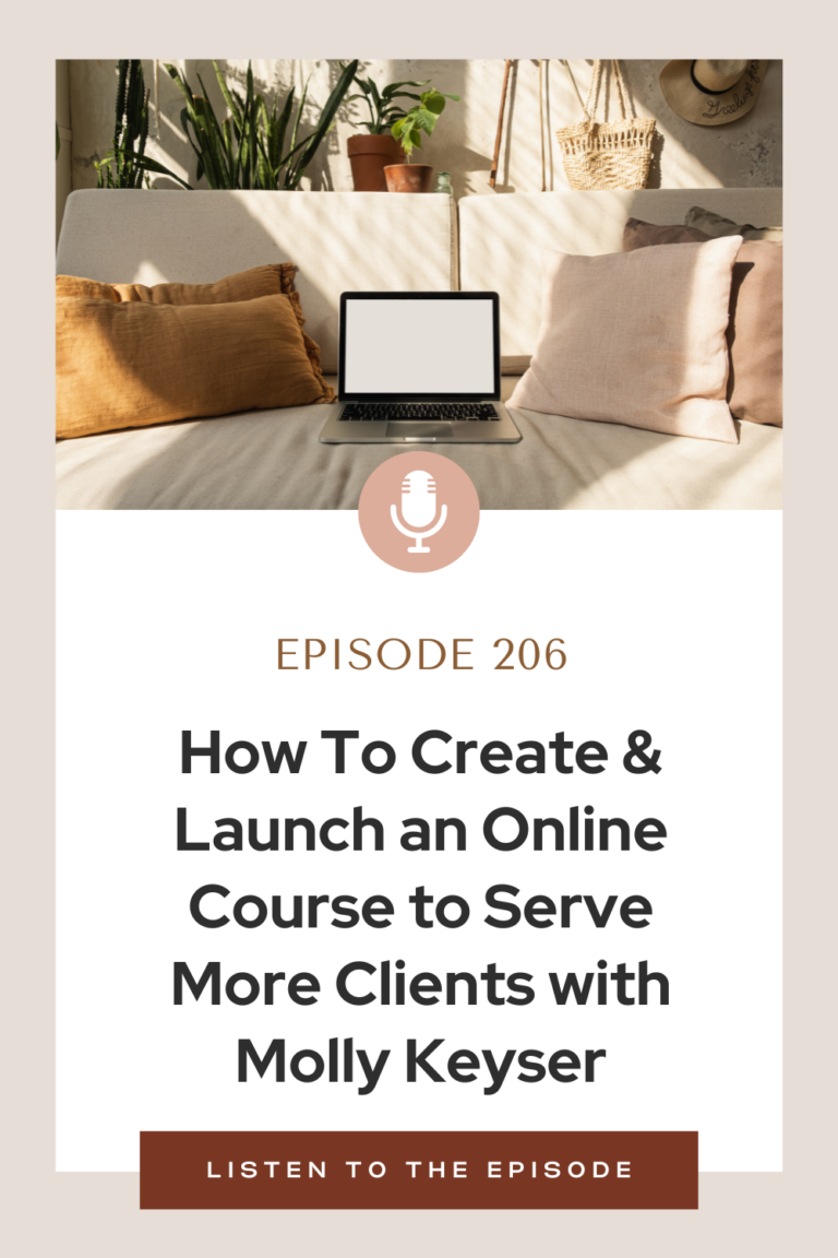 How To Create & Launch an Online Course to Serve More Clients with ...